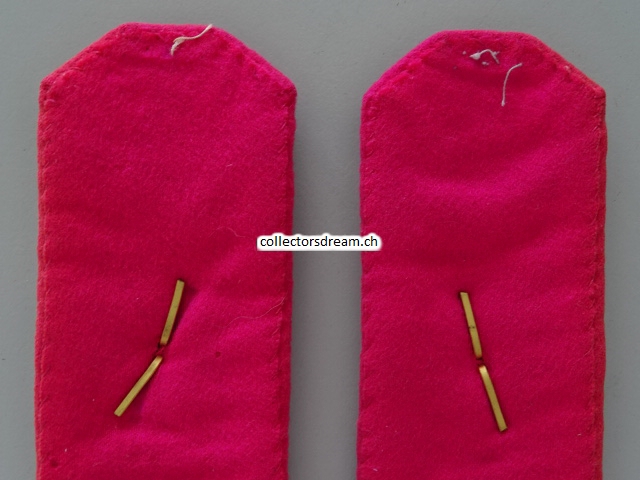 Schulterstücke Offizier Major im Generalstab Ordonnanz 1898 Infanterie ...